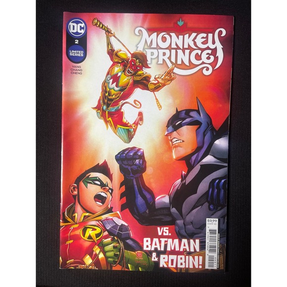 DC Comics | Art | Monkey Prince V Batman Robin Dc Comics Limited Series ...